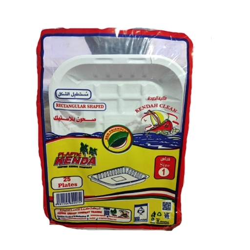 Kenda-rectangular plastic plates