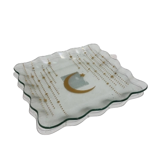 Ramadan glass plate